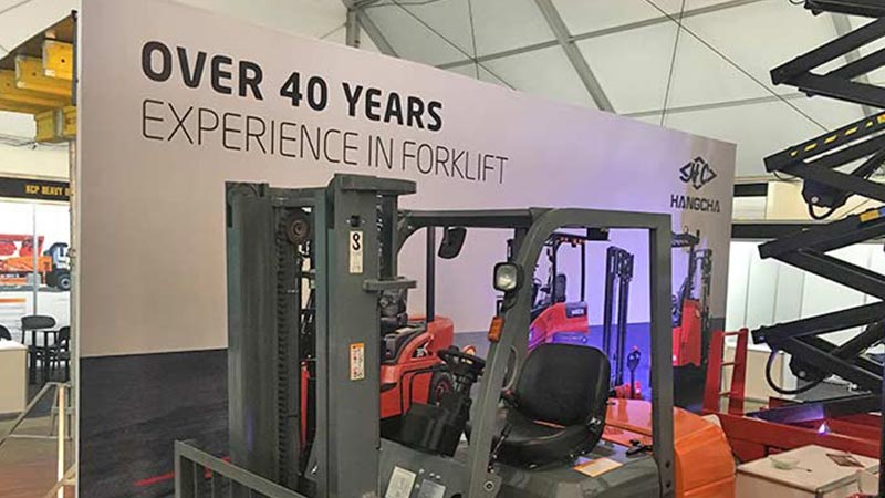 Hangcha Philippines Philconstruct 2018 - Hangcha